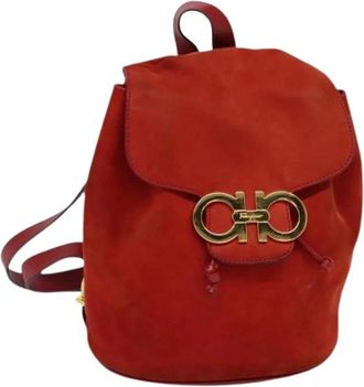 Ferragamo Damen, Pre-Owned, Rot, ONE SIZEGröße