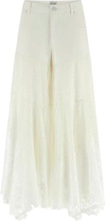 Guess Femme, Jeans, Blanc, Taille: W28 Escape Wide Jean