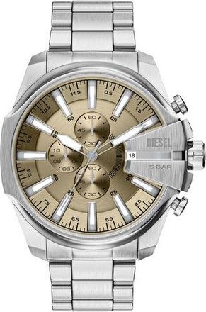 Diesel Uhr Mega Chief Slim DZ4702 Silberfarben