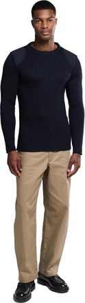 Armor Lux Herren Binic Im Milit&auml;r-Stil Pullover, Blau (Blau D85 Rich Navy Blau D85 Rich Navy), M EU