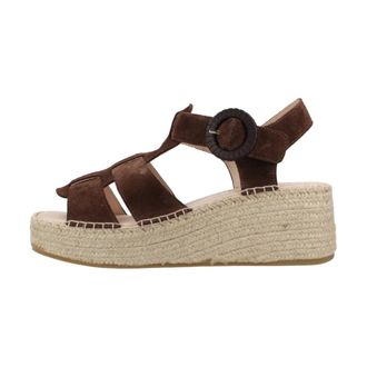 Macarena Femme, Chaussures, Brun, Taille: 38 EU Anisa17 Sandalia Serraje