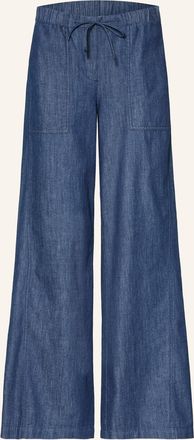 OPUS Wide Leg Jeans Melane blau