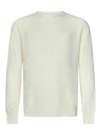 Jil Sander Pull Col Rond - Blanc