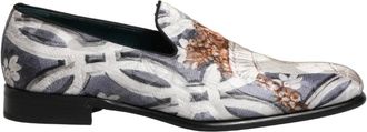 Dolce & Gabbana Homme, Chaussures, Multicolore, Taille: 43 EU Tapestry Embroidery Loafer