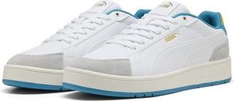 Puma Sneakers Court Classico Unisexe 43, White Tropical Blue