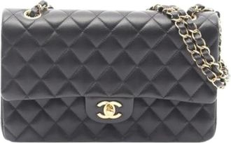 Chanel Sac bandouli&egrave;re vintage Pre-owned - Femme - Pre-owned - Noir - Taille: ONE Size