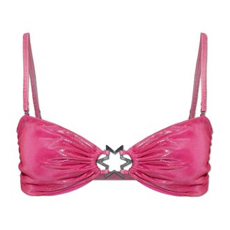 Misbhv Misbhv, Femme, Maillots de bain, Rose, Taille: 36 FR Star Plaque Bikini Top
