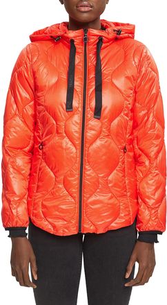 Esprit Damen 013EE1G370 Jacke, 635/ORANGE RED, XS