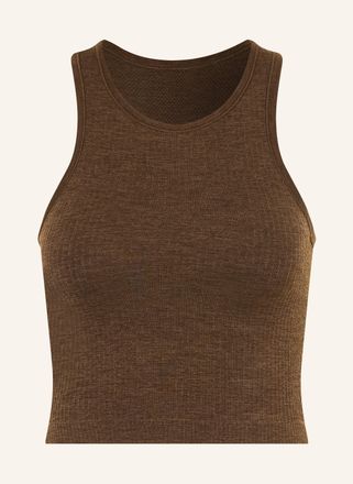 lululemon Lululemon Cropped-Top Ebb To Street braun