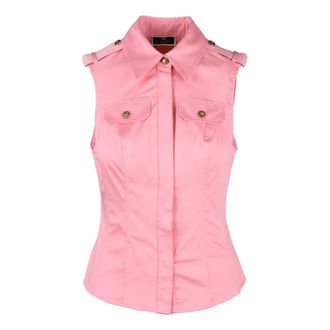 Elisabetta Franchi Femme, Blouses et Chemises, Rose, Taille: 36 FR Chemises