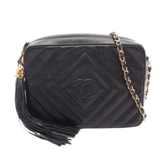 Chanel Pre-owned Vintage Cross Body Bag - - Pre-owned - Damen - Schwarzk - ONE SIZE