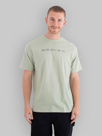 Hurley Hurley Printing Press Matero T-Shirt bleu