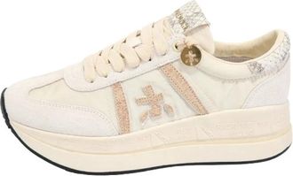 Premiata Femme, Chaussures, Beige, Taille: 40 EU Bottes &agrave; talons