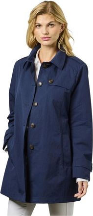 Junge Femme, Manteaux, Bleu, Taille: 46 FR Parkas