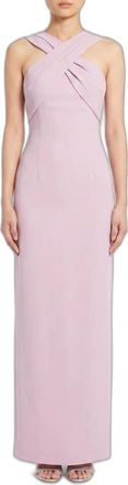 Solace London Robe longue Rona - Femme - Robes - Rose - Taille: 36 FR