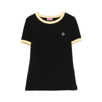 Kenzo Fg52Ts2174Sj T-shirt - - Tops - Damen - Schwarzk - XS