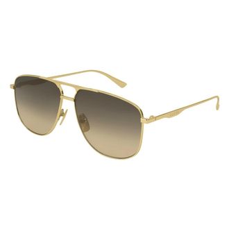 Gucci Aviator Sonnenbrille - - Accessories - Herren - Gelb - 60 MM