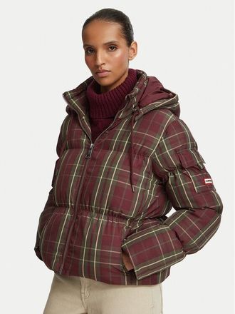 Hunter Winterjacke HARW0023262 Dunkelrot Regular Fit