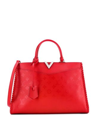 Louis Vuitton Very Zipped Monogram Leather tote bag - Rot