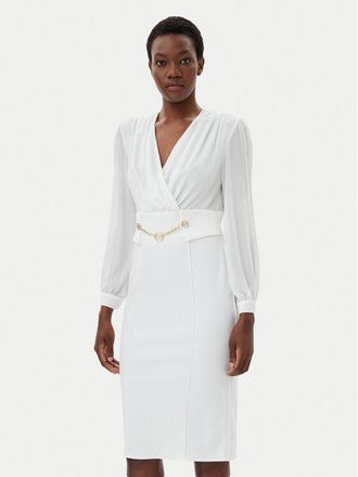 Rinascimento Rinascimento Coctailkleid CFC0123289003 Wei&szlig; Regular Fit