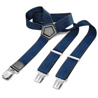 Glamexx24 Hosentr&auml;ger f&uuml;r Herren Breit 4 cm mit 3 Extra Starken Clips in Y-Form, Elastisch und L&auml;ngenverstellbar Hosentr&auml;ger f&uuml;r Frauen und M&auml;nner