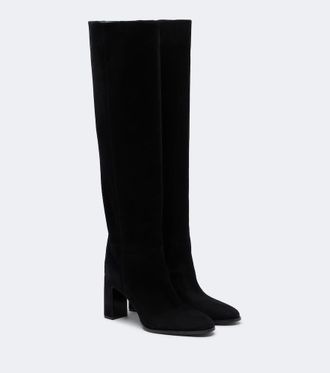 Jimmy Choo London Cuissardes Caly en daim