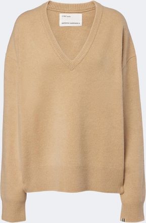 Extreme Cashmere Pull N&deg;457 Jack en cachemire m&eacute;lang&eacute;