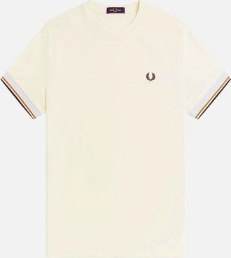 Fred Perry T-Shirt aus einem leichten Baumwoll-Piqu&eacute; in