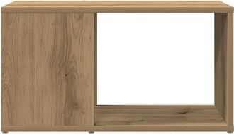 Generic Offene B&uuml;cherregale, Freistehend, Platzsparendes Aufbewahrungsregal aus Holzwerkstoff f&uuml;r B&uuml;cher, Dekoration und Medien (Handwerkliche Eiche)