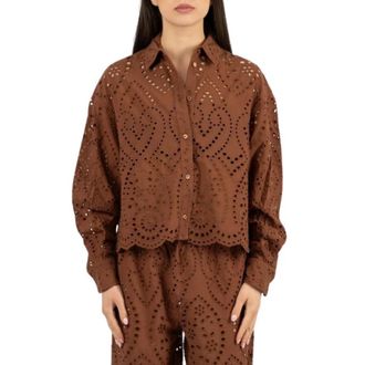 Saint Barth Camicia - - Blouses & Shirts - Damen - Braun - S