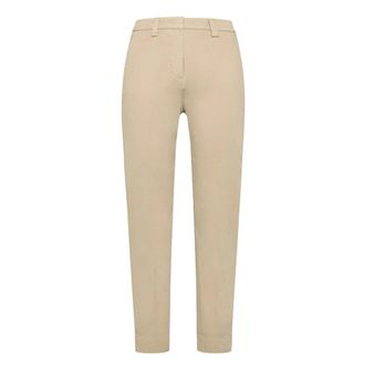 Peuterey Chino Hose mit Trilogy Detail - - Trousers - Damen - Beige - XS