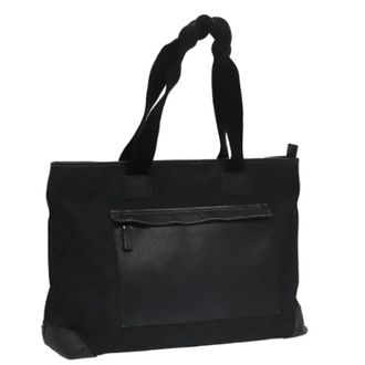 Gucci Pre-owned Canvas totes - - Pre-owned - Damen - Schwarzk - ONE SIZE