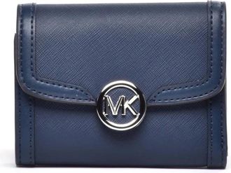 Michael Kors Femme, Accessoires, Bleu, Taille: ONE Size Wallet
