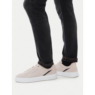 Tommy Hilfiger Sneakers Tommy Hilfiger Th Court Premium Suede FM0FM05880 Hellbeige