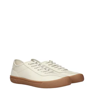 The Row Womens Beige Fabric Sneakers