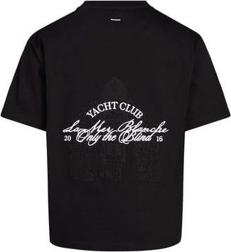 Only the Blind T-shirt The black Yacht en coton
