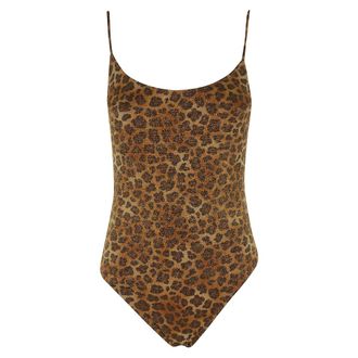 MC2 Saint Barth Leopardenmuster Badeanzug - - Swimwear - Damen - Braun - 2XS