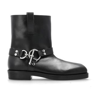 Balmain Homme, Chaussures, Noir, Taille: 43 EU Bottines en cuir