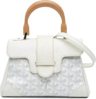 Goyard Hobo Bags - Mini Goyardine Saigon Souple - Gr. unisize - in Wei&szlig; - f&uuml;r Damen