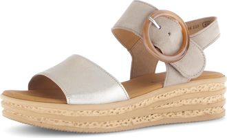 Gabor Damen Riemchen Pumps, Frauen Pumps,Puder/Rabbit (62),37.5 EU / 4.5 UK