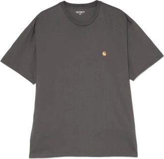 Carhartt Work in Progress Homme, Tops, Brun, Taille: M S/S Chase T-Shirt