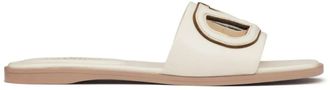 Valentino Garavani Sandalen - Sandals Ivory - Gr. 38,5 (EU) - in Wei&szlig; - f&uuml;r Damen