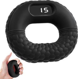 Generico Fingertrainer aus Silikon zur St&auml;rkung der H&auml;nde, mit Z&auml;hler, f&uuml;r Athleten, Spieler, Boxer, Klettern, Musiker, M&auml;nner, Frauen