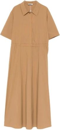 Herno Femme, Robes, Brun, Taille: 36 FR Robe en nylon stretch l&eacute;ger