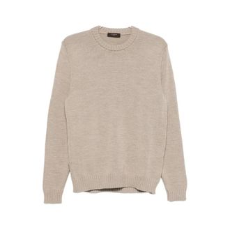 Zanone Herren, Strickwaren, Beige, 2XLGr&ouml;&szlig;e