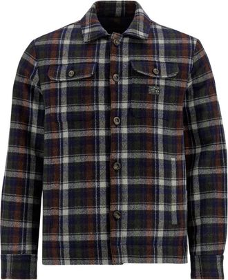 La Martina Gesteppte Tartan-Jacke - - Jackets - Herren - Blau - L