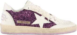 Golden Goose Low-Top Sneaker - Dames Ball Star Sneaker Roze/Wit - Gr. 37 (EU) - in Gold - f&uuml;r Damen