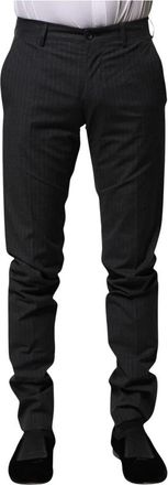 Dolce & Gabbana Homme, Pantalons, Gris, Taille: XS Pantalon de costume