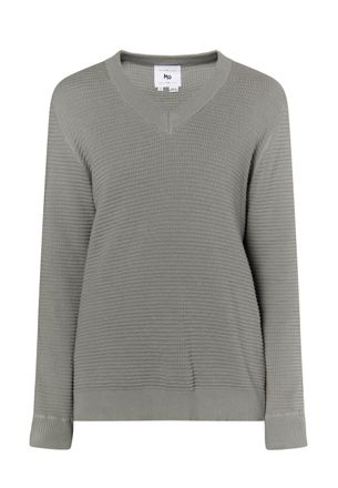 Mymo Strickpullover Herren Grau
