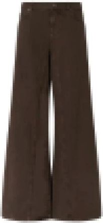 Pinko Pinko, Femme, Pantalons, Brun, Taille: W26 Pantalon &agrave; jambes larges Winona